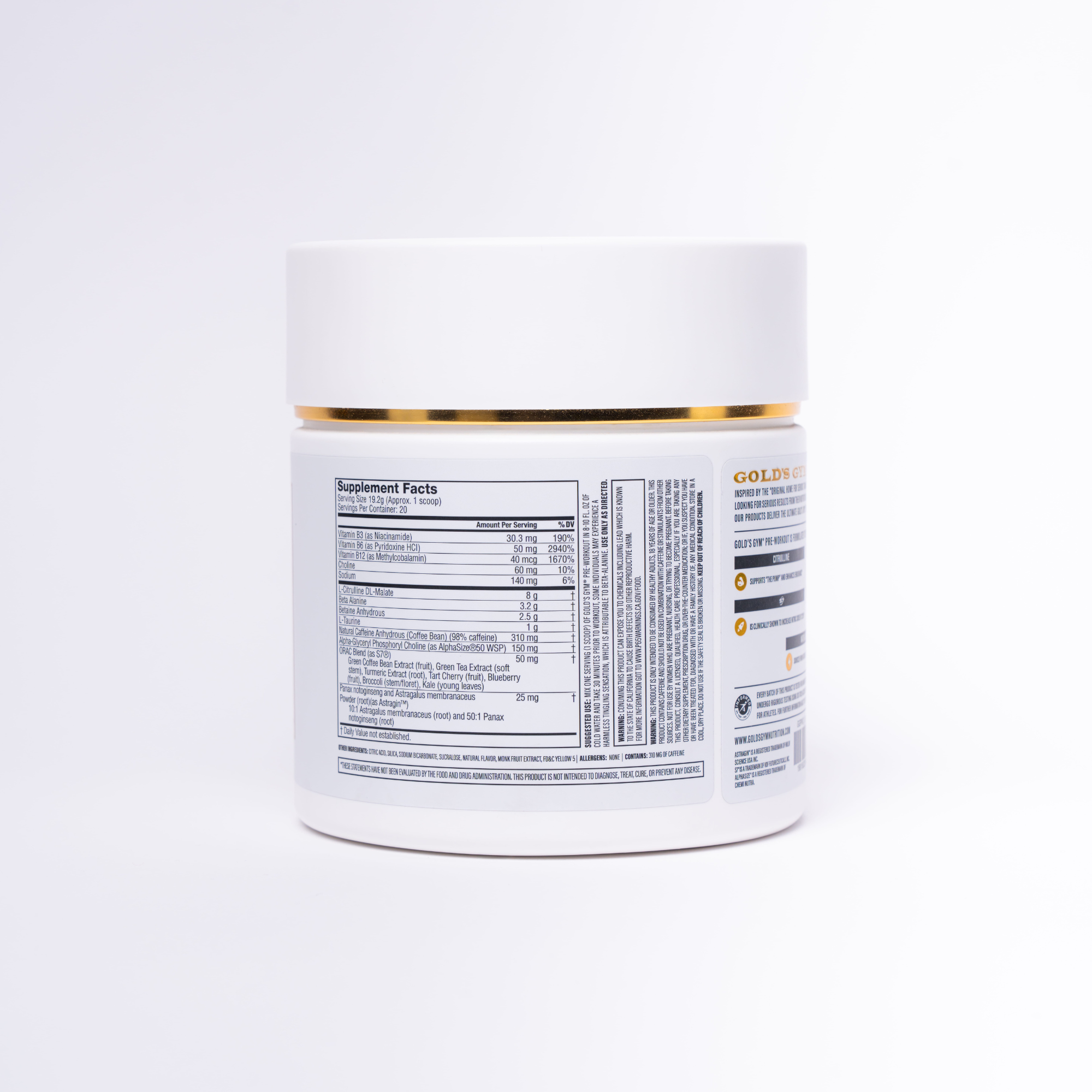 Gold's Gym® Pre-Workout | Enhance Focus, Endurance & Strength – Gold's ...