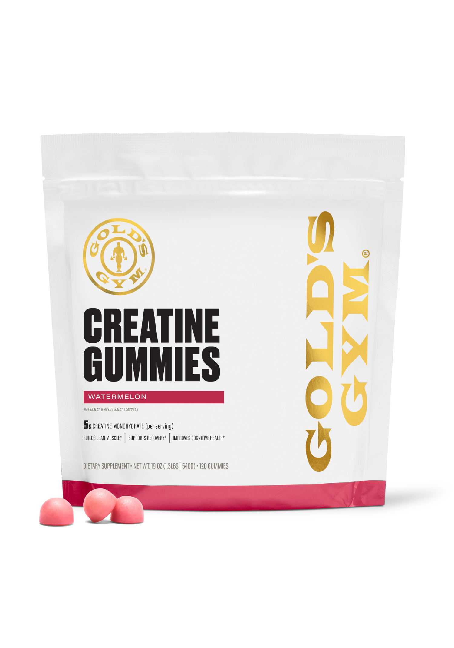 Gold's Gym® Creatine Gummies - Best-Tasting Creatine for Muscle Growth ...